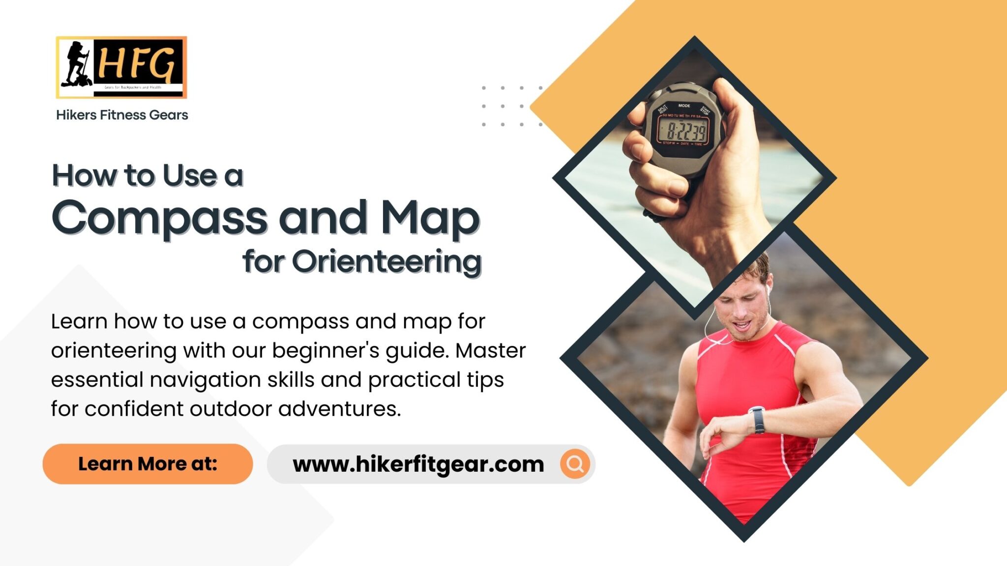 7 Essential Steps to Use a Compass and Map for Orienteering: A Beginner's Guide - Hikers Fitness ...