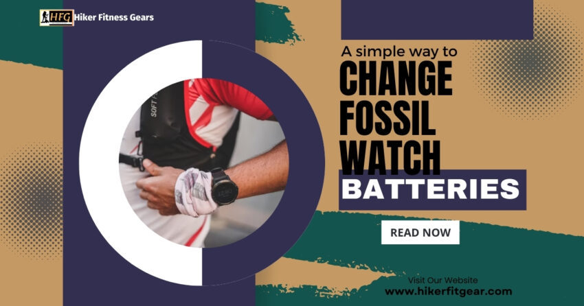 How to Change Fossil Watch Batteries - Hikers Fitness Gears